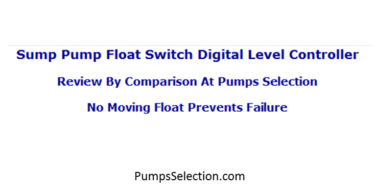 Sump Pump Float Switch Digital Level Controller